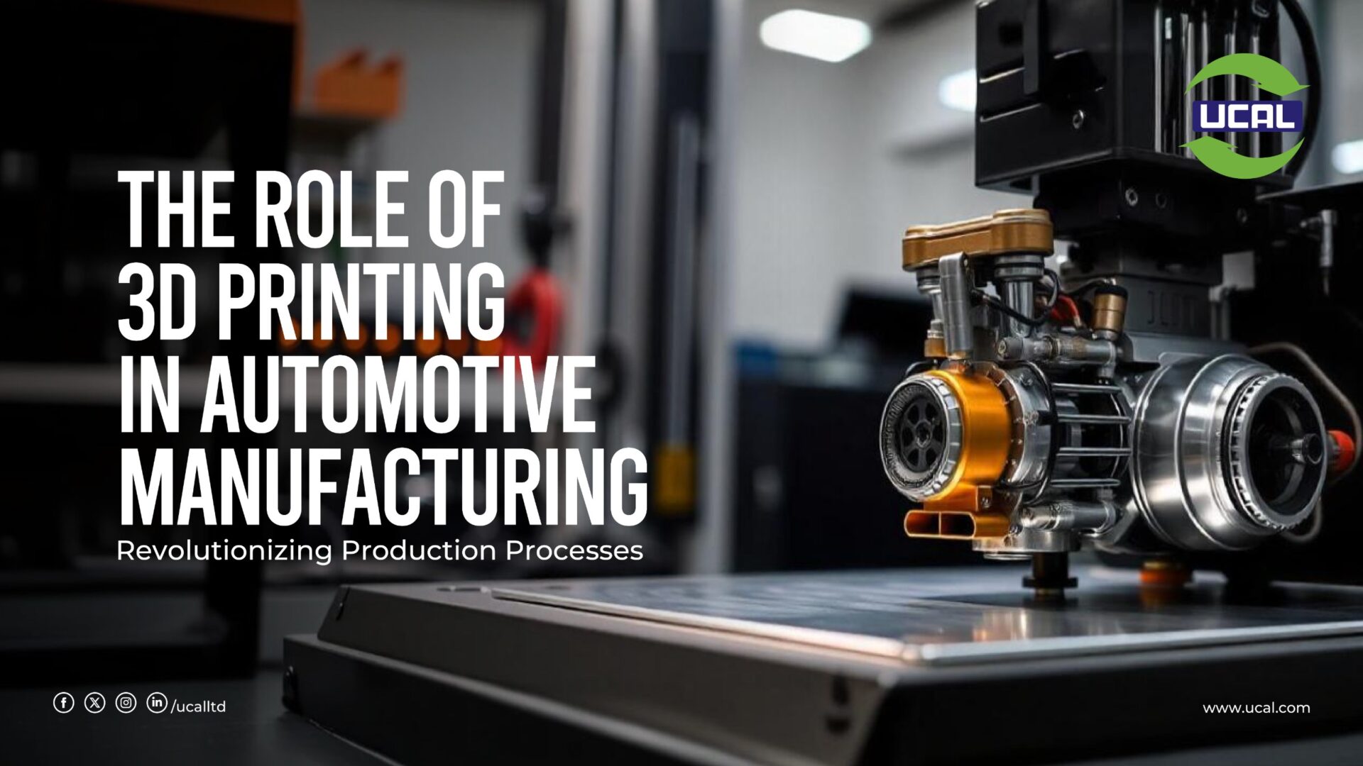 The Role of 3D Printing in Automotive Manufacturing: Revolutionizing ...